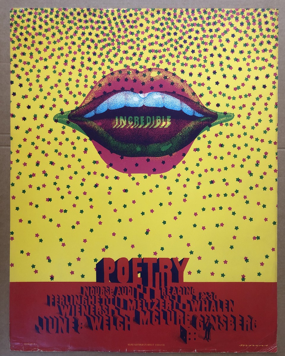 Victor Moscoso Work Daily Art Moment: Summer Of Love Portland Art