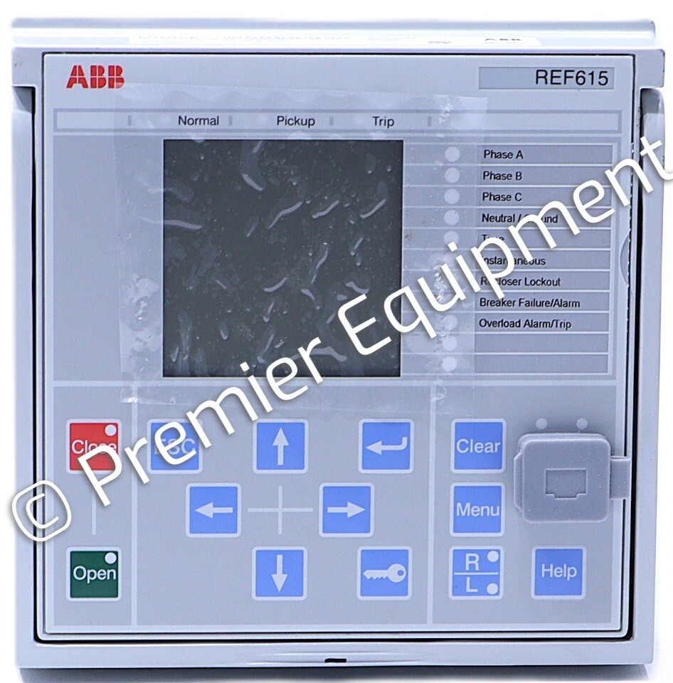 ABB REF615 REF615A_E HAFAABABABE1BAN1XE RELAY FEEDER PROTECTION CONTROL ...