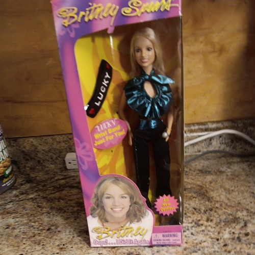 Britney Spears Video Performance Doll 2001 w/ Lucky Wristband By Play ...