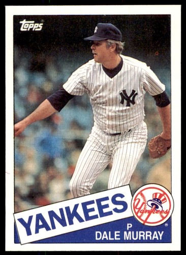 1985 Topps Dale Murray Baseball Cards #481 | eBay