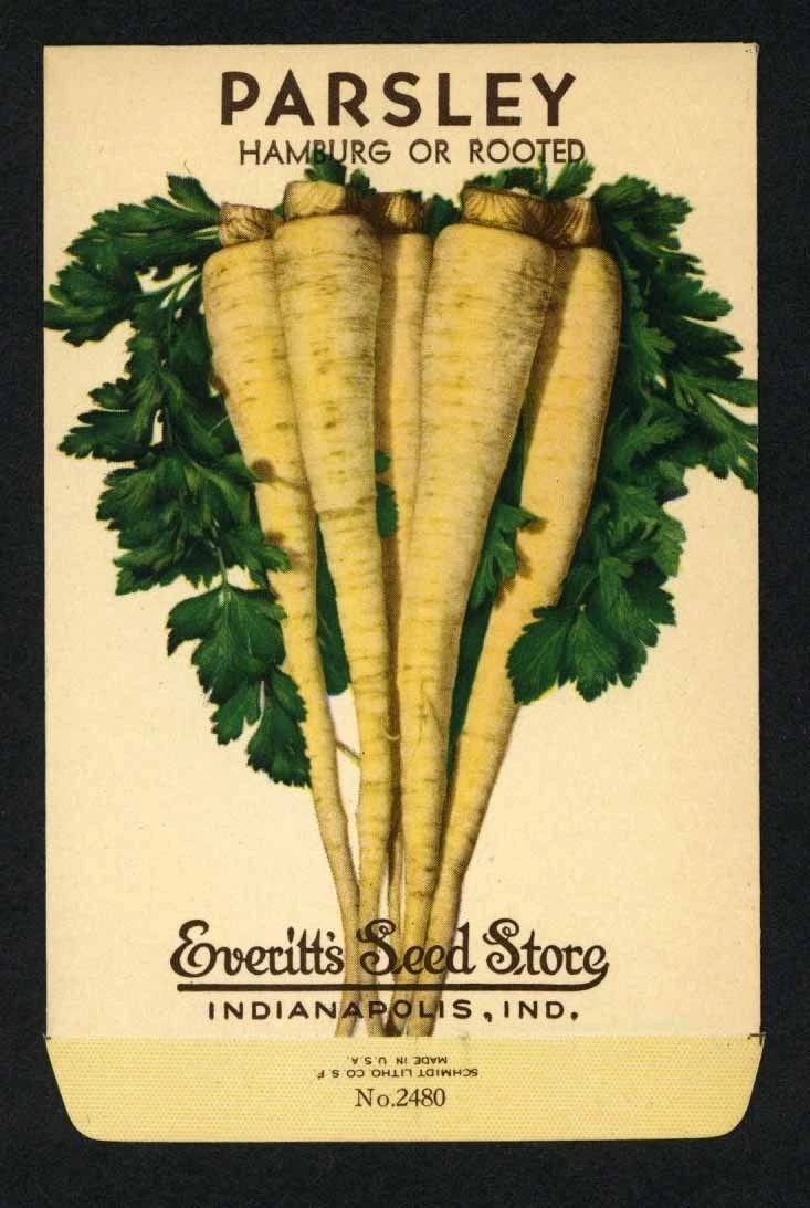 Parsley Seed Packet