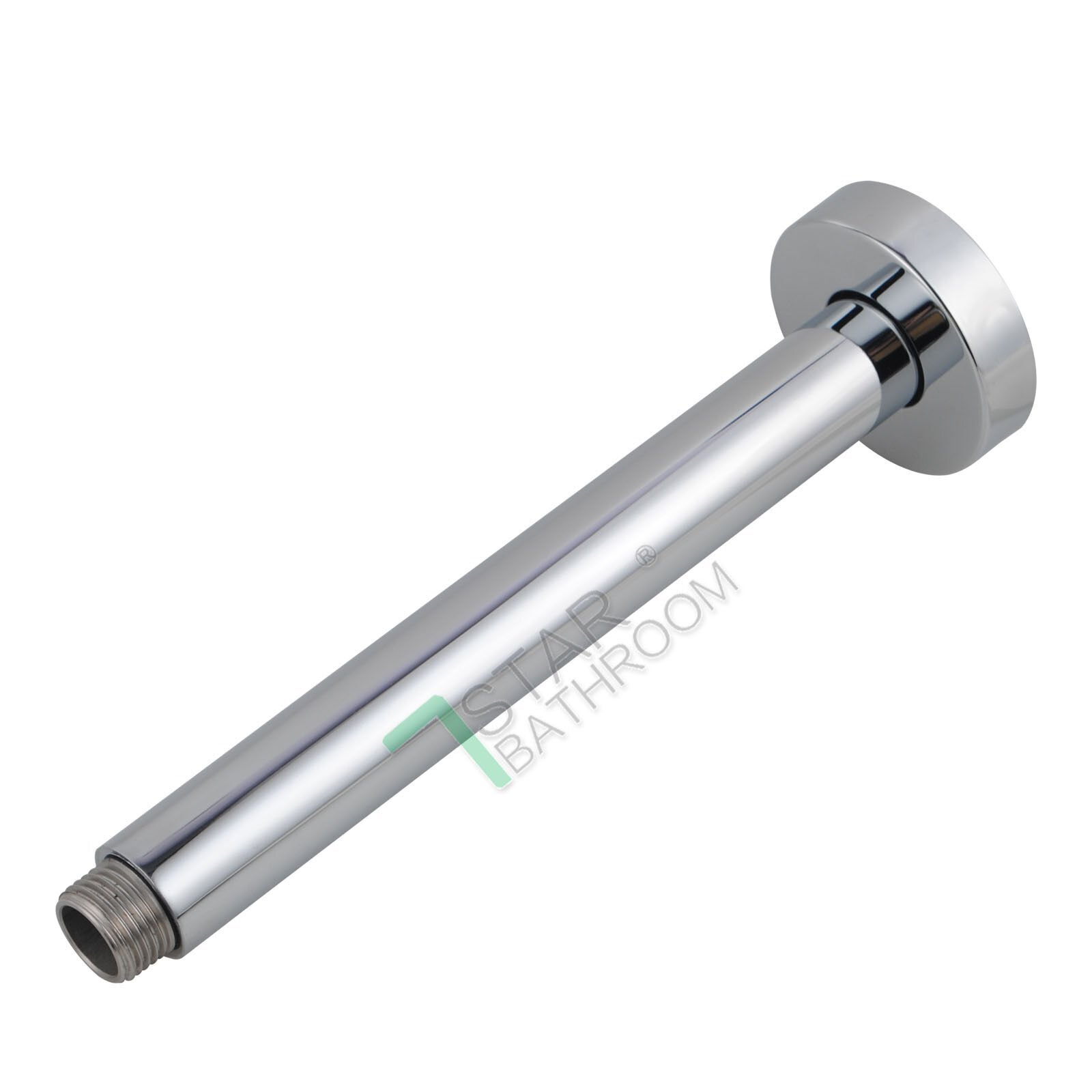 ACA Ceiling Mount Round 200mm Water Shower Head Rose Arm Bath Overhead ...