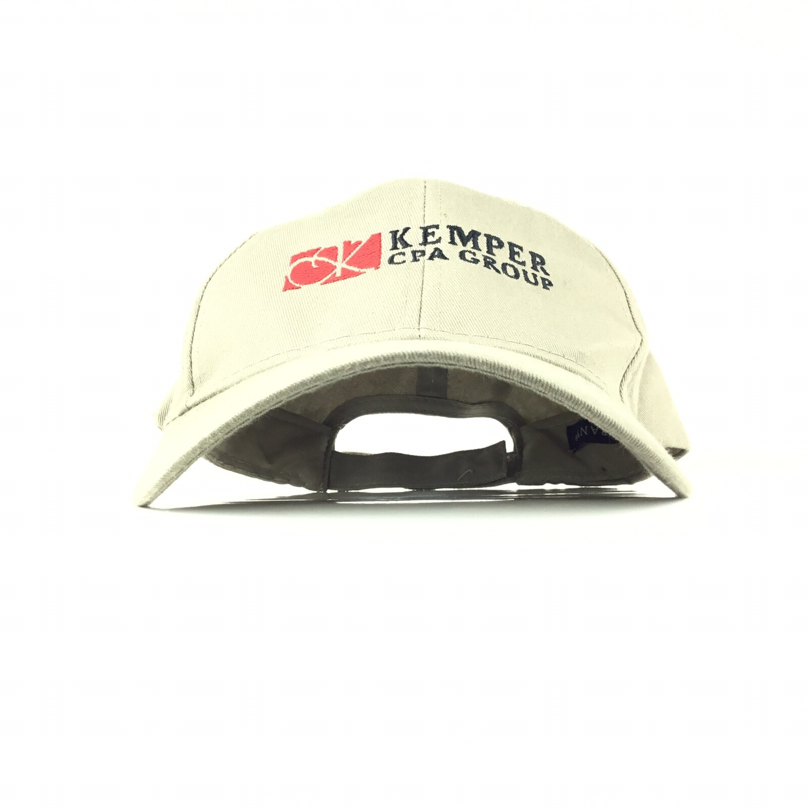 KEMPER CPA GROUP (Accounting) Tan Baseball Cap Hat Ad… - Gem