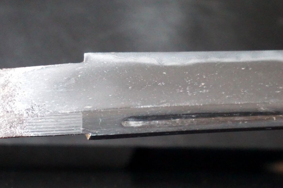 NAGINATA Halberd: Antique Japanese Samurai Sword Katana Nihonto w KAMON ...