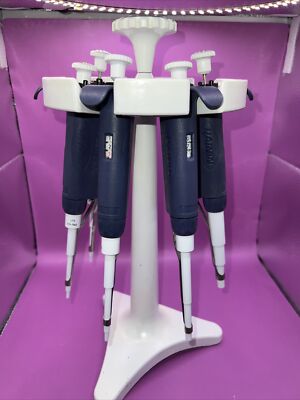 Set of 5 Rainin Pipet-Lite Pipettes L2,L10, L20, L200, and L1000 LTS w ...