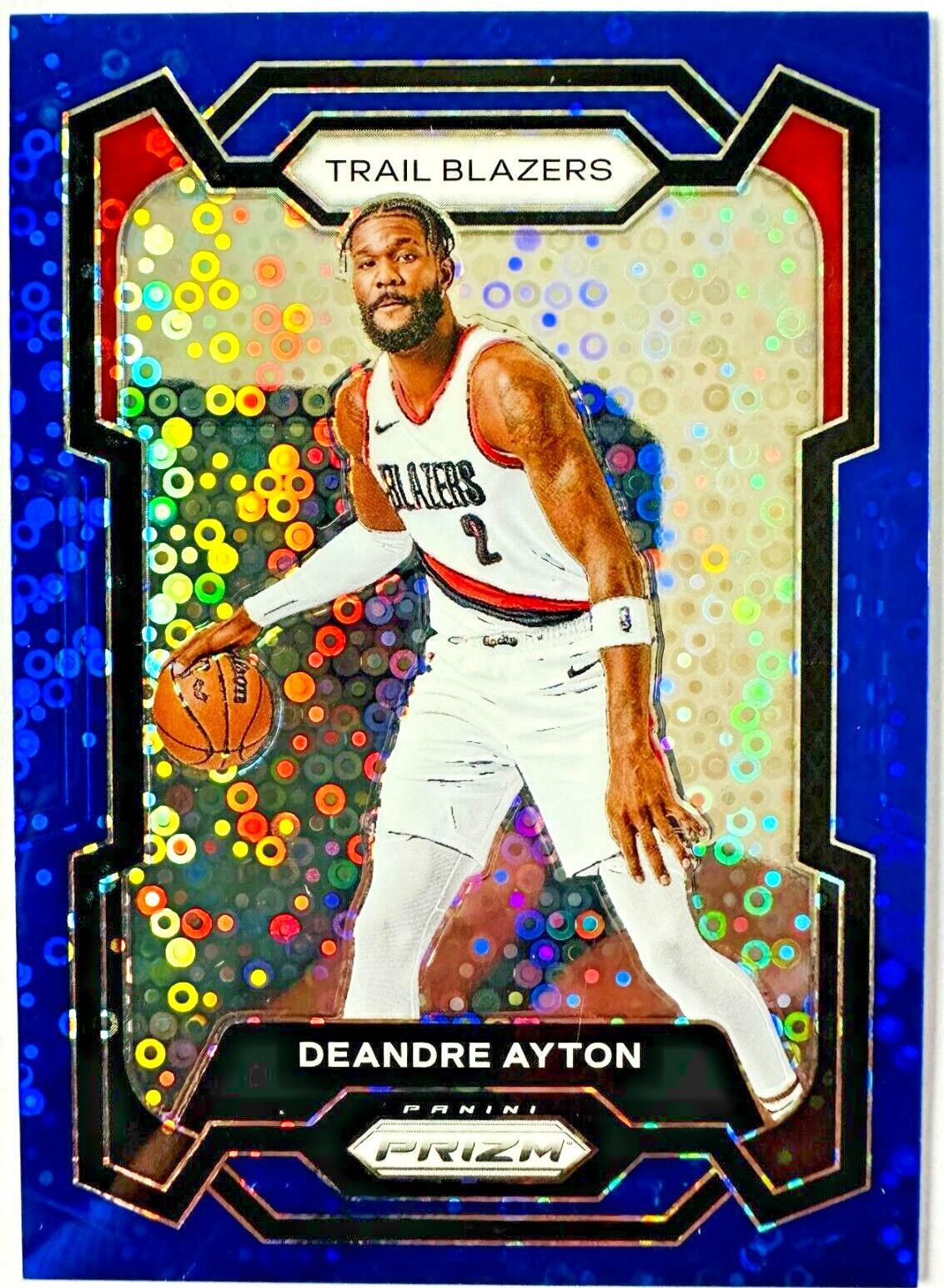 2023-24 Panini Prizm - DeAndre Ayton #53 Blue Fast Break Prizm /150 for ...