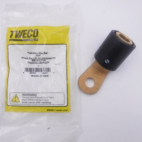 Tweco 2-AF 45° Offset Female Terminal Connector 200A | eBay