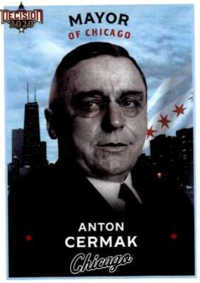 2020 Leaf Decision Chicago Politics #C43 Anton Cermack | eBay