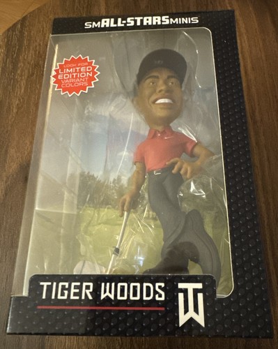 Tiger Woods Small-Stars Upper Deck Nike Red Polo Figure New Golf Figure ...