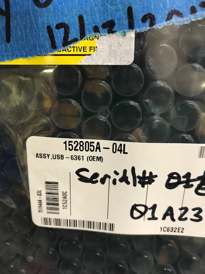 NI NATIONAL Instruments 152805A-04L USB-6361 DAQ Board | eBay