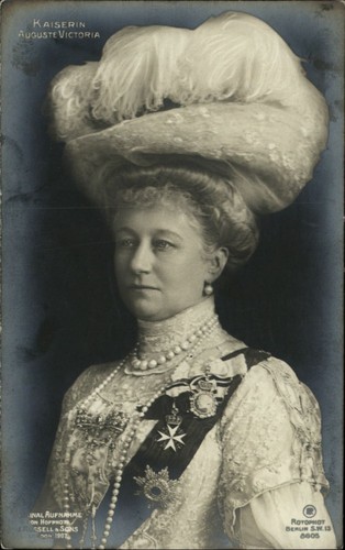RPPC Germany German Empress Queen of Prussia Kaiserin Auguste Victoria ...
