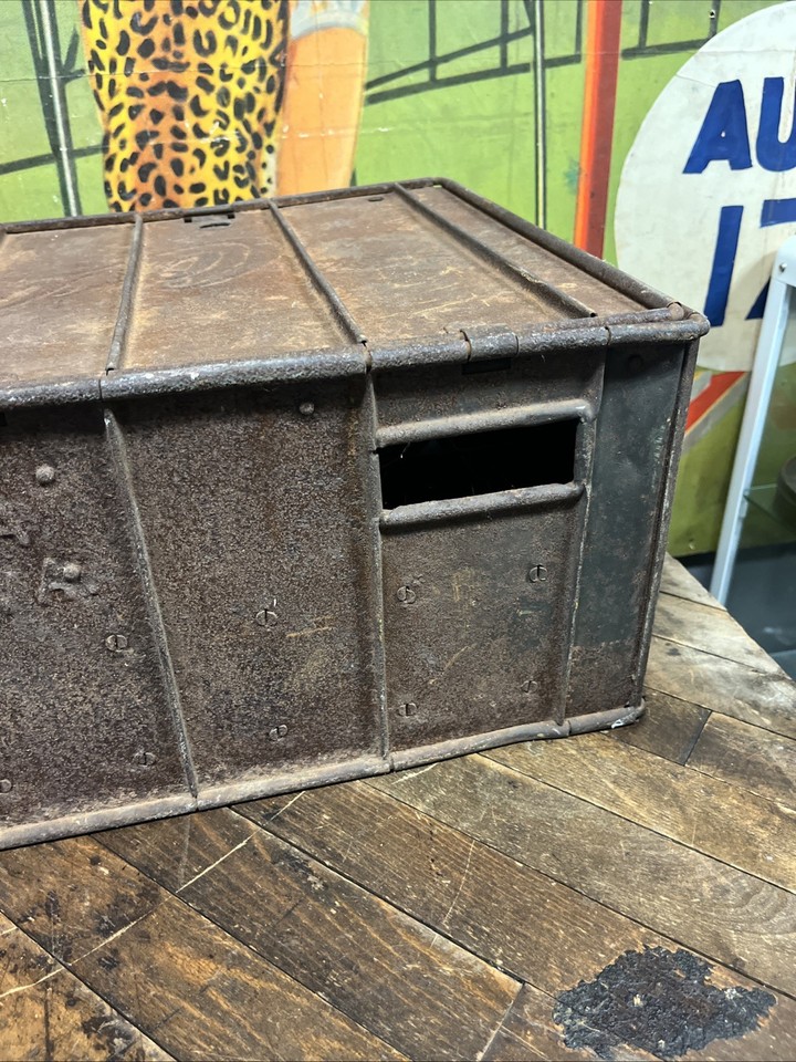 VINTAGE C. 1900 COCA COLA 72 BOTTLE RAILROAD CRATE CARRIER SIGN COKE ...