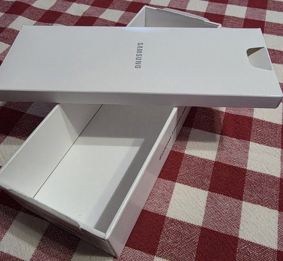 Empty Samsung Galaxy Watch8 box Black Gray mint | eBay