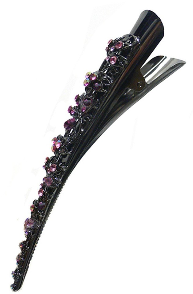 Crystal Alligator Duckbill Hair clip Beak Clip Long Duck Bill Clip ...
