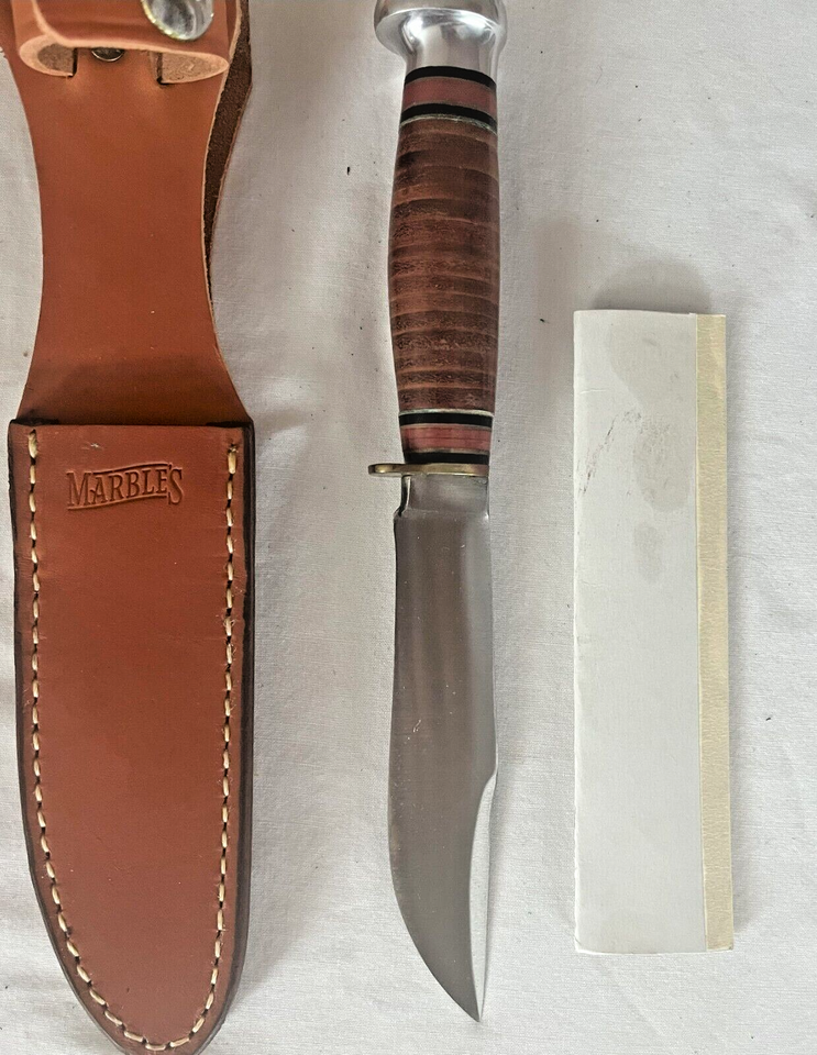 Marble's Knife and Leather Scabbard , Expert, Limited Edition in ...