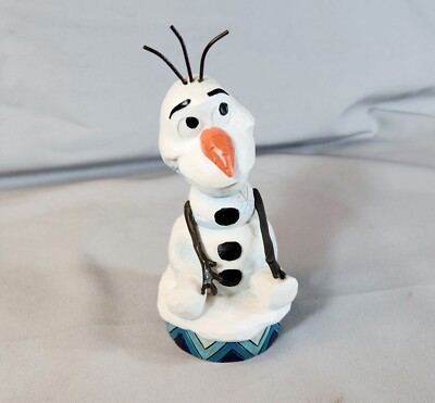 DISNEY TRADITIONS JIM SHORE ENESCO FROZEN OLAF SILLY SNOWMAN 4039083 | eBay