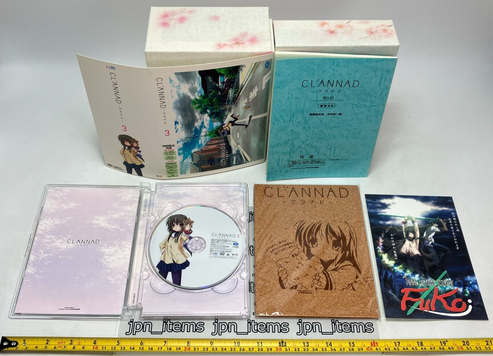CLANNAD DVD Vol.1-8 Complete Box Set All First Limited Benefits ...