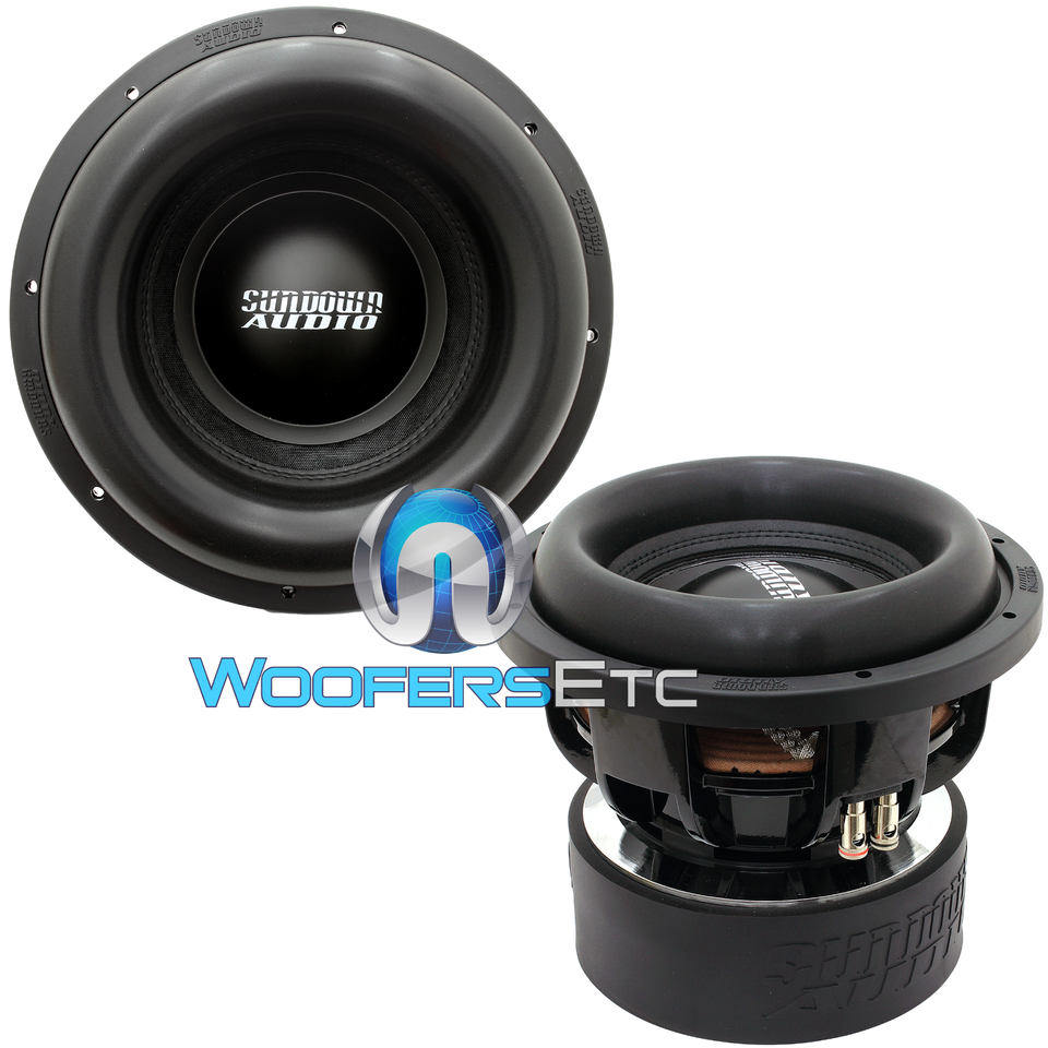 2 SUNDOWN AUDIO X-12 V.3 D1 PRO 12" DUAL 1-OHM 2000W RMS BASS ...