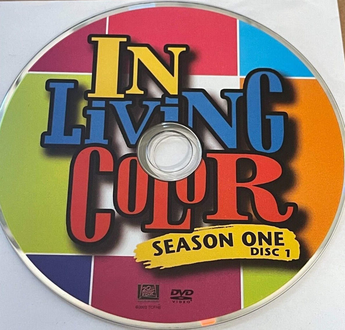 In Living Color Replacement DVD Disc Season ONE Disc 1 NO CASE - NO ...