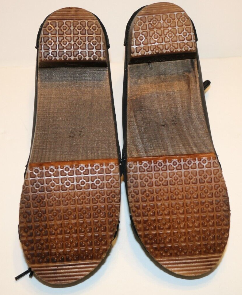 Cute Swedish Sandgrens Leather and wood Clogs Women's booties Size 39 ...