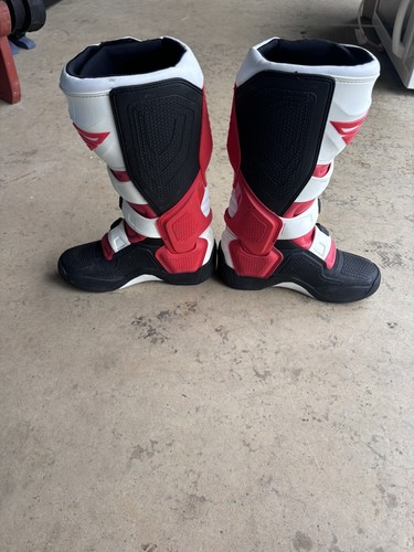 Fly Racing FR5 Boots Red/Black/White MX Motocross ATV Pick Size NEW ...