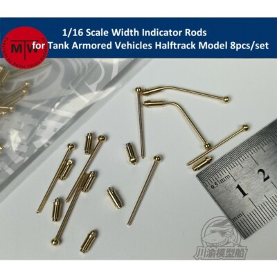 1/16 Width Indicator Rods for Tank Armored Vehicles Halftrack Model Kit ...