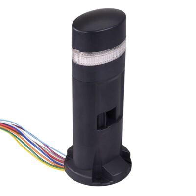 IDEC White Clear Lens Stack Light LED Tower Sounder Flasher Direct ...