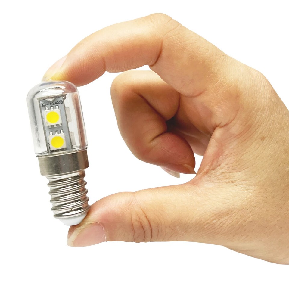 E14 E12 E17 Led Light Bulb 1w Warm White For Freezer Fridge Kitchen Hood Smd5050 | eBay