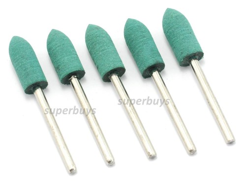 5pcs Rubber 8mm Polishing Buffing Grinding Burr For Rotary Grinder ...