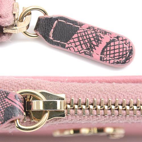 CHANEL Lucky Flower Coin purse with key ring Lamb skin A81646Y33399 BX ...