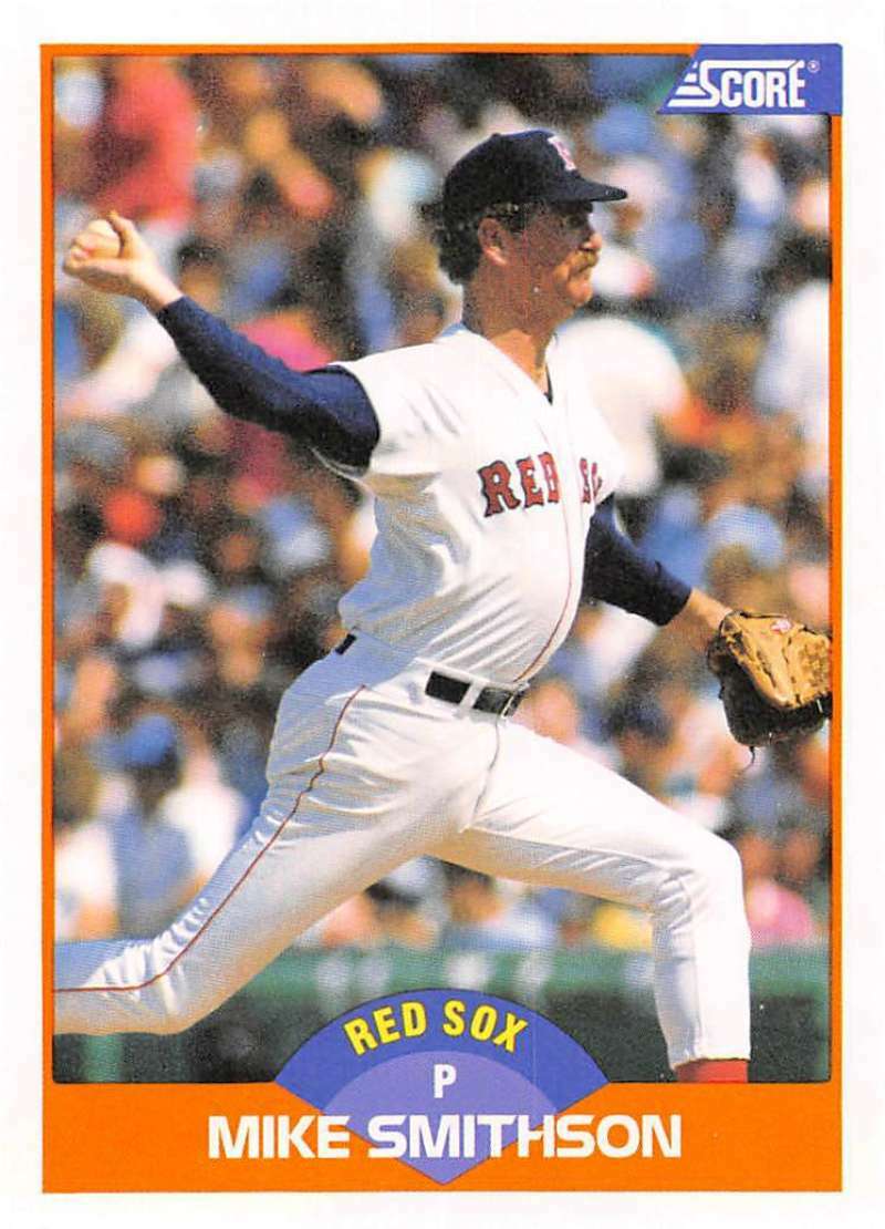 1989 Score #403 Mike Smithson NM-MT Red Sox | eBay