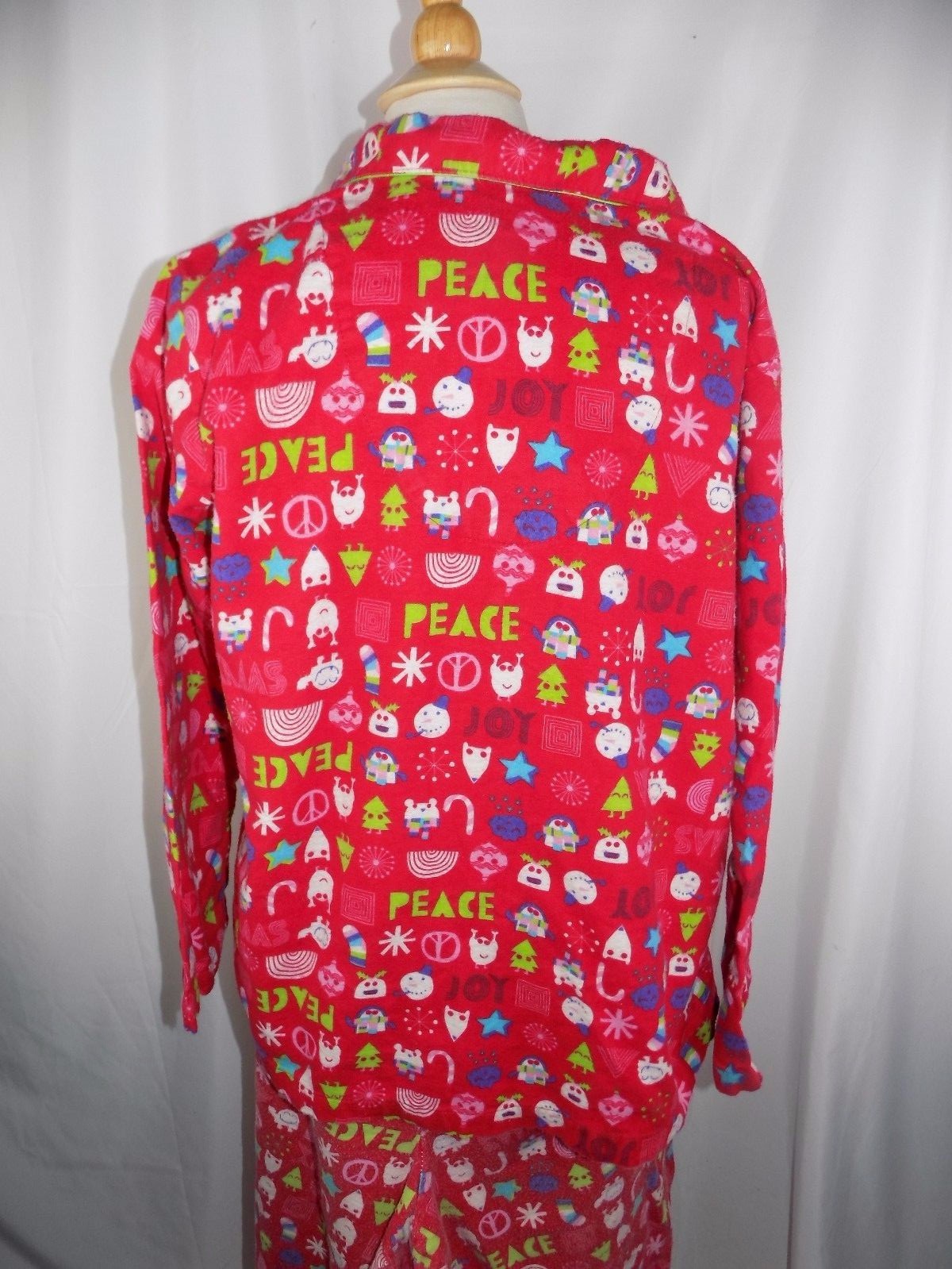 Joe Boxer Fleece PJ Pajamas 2 pc Snowman Women's L Large | eBay