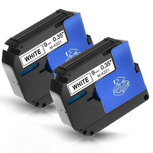 Compatible for Brother P-Touch Label Maker M-K MK 221Tape Cartridges 3/ ...