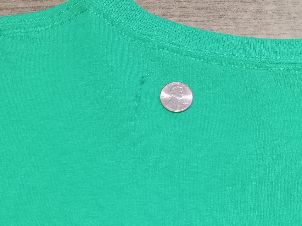 Three Stooges Legalize Shemp X-Large Green T-Shirt Manufacture Defect ...