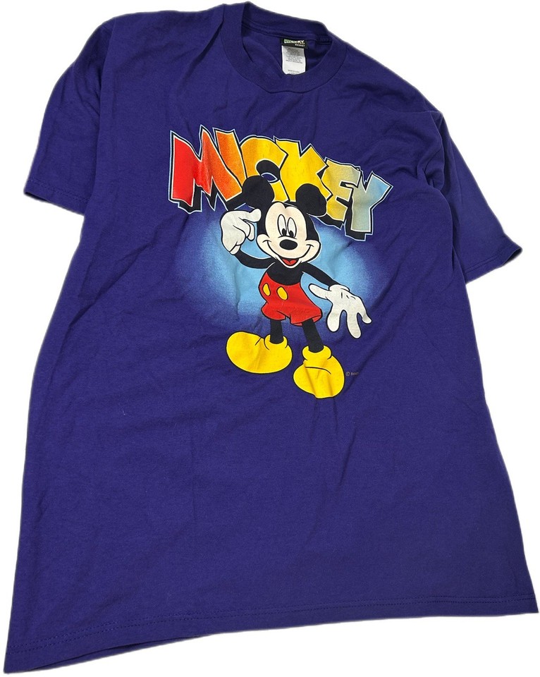 Vintage 90s Disney Mickey Mouse Unlimited T Shirt Adult Size Large ...