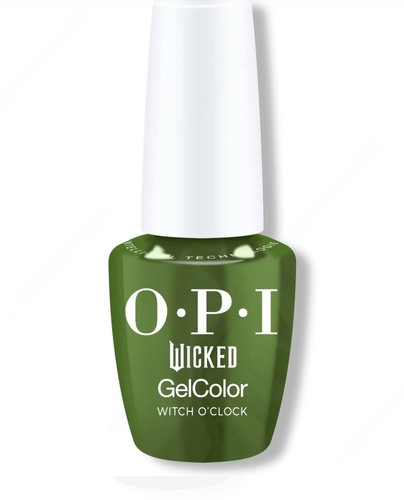 OPI Wicked Gel Color Nail Polish Witch O'Clock Green Elphaba ...
