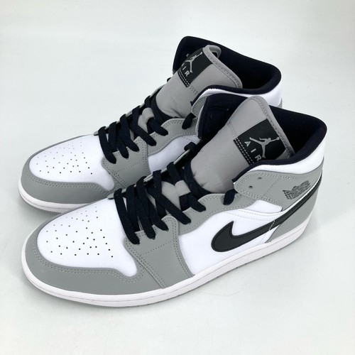 Nike Air Jordan 1 Mid 554724-092 Grey Aeon Hiro Store | eBay