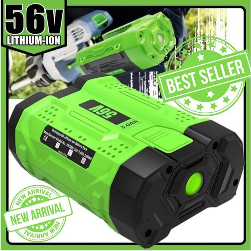 56V 10Ah POWER Lithium-Ion BA4200 BA2800T Battery For EGO BA5600T Power ...