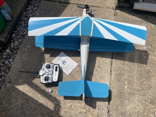 nitro rc airplane galaxy jester bi plane | eBay UK