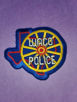 Waco Texas Police Patch | eBay