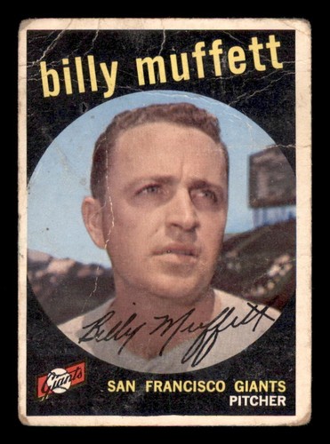 1959 Topps Baseball #241 Billy Muffett PR *e1 | eBay