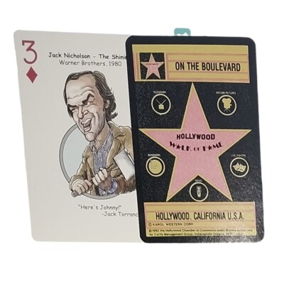 Jack Nicholson Warner Bros Card Hollywood Movie Collage Junk Journal ...