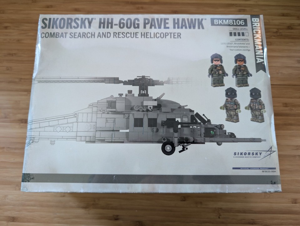 Brickmania Sikorsky USAF HH-60G PAVE HAWK Combat Search and Rescue ...