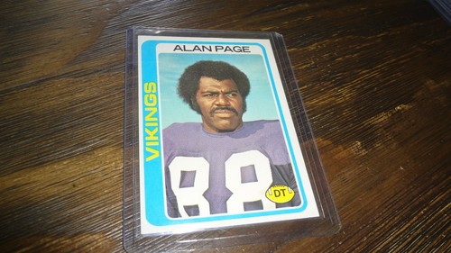 1978 TOPPS # 406 ALAN PAGE FOOTBALL CARD | eBay