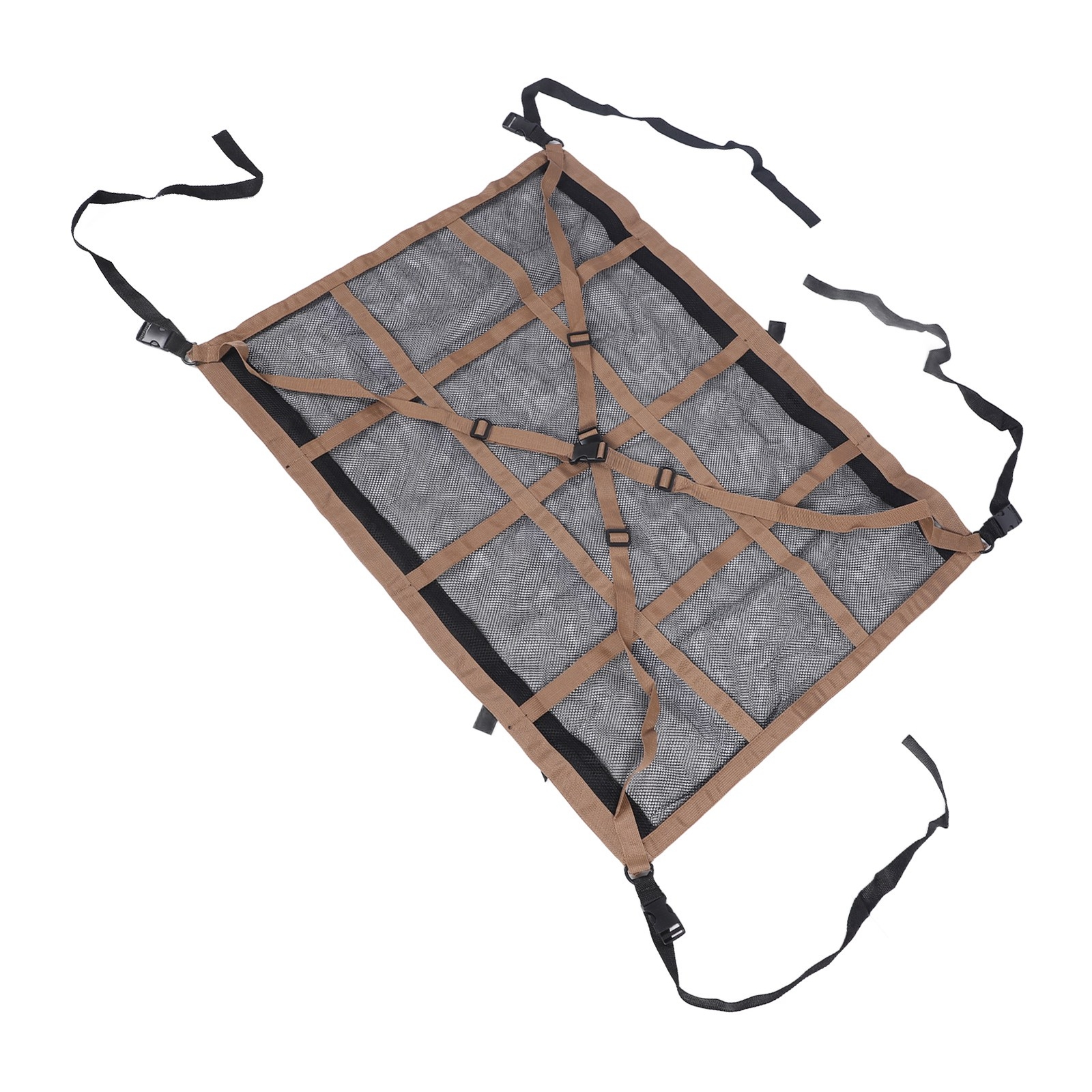 Car Ceiling Cargo Net Pocket Multifunction Double Layer Mesh Car Roof ...