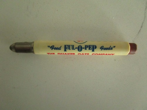 Vtg. Bullet Pencil adv. FUL-O-PEP Foods, Quaker Oats Co., Sulphur Springs Texas | eBay