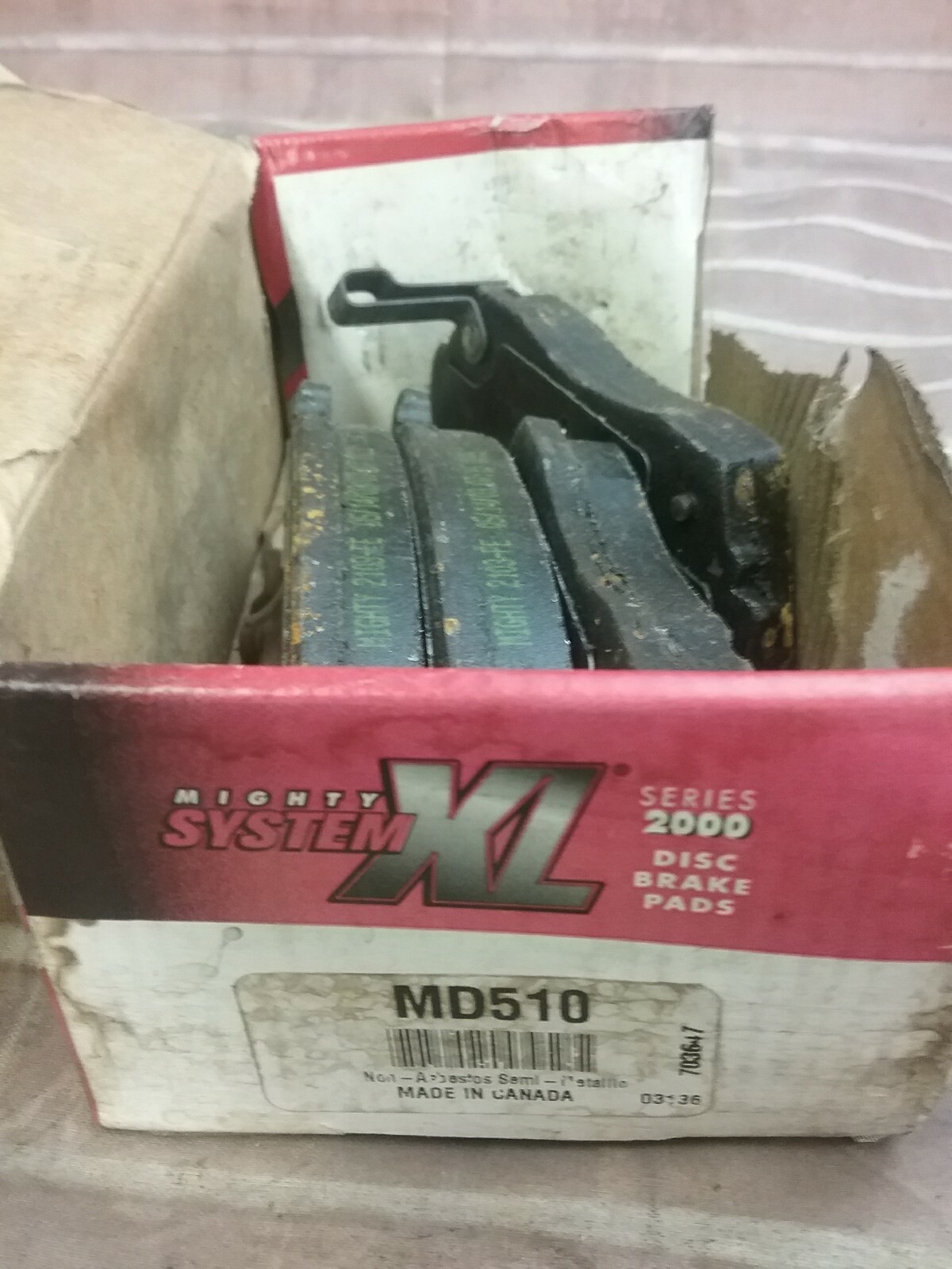 Mighty XL System Brake Disc Pads Part No MD510 | eBay