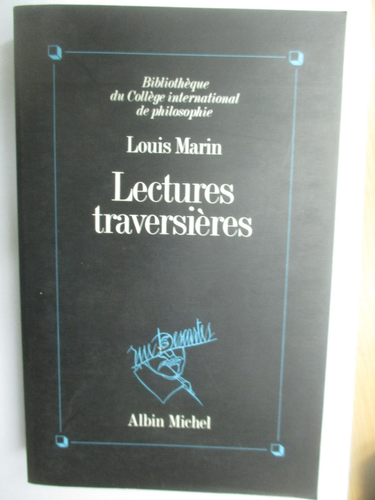 Louis Martin "Lectures Traversières" / Albin Michel 1992 | eBay