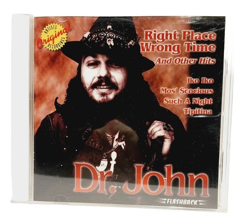 DR JOHN RIGHT PLACE WRONG TIME CD ~ DISC IN NRMT CONDITION 81227288525 ...