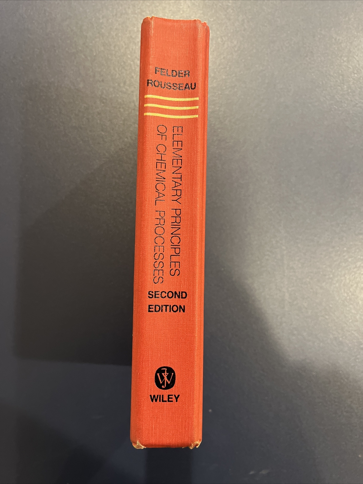 Elementary Principles of Chemical Processes by Ronald W. Rousseau and ...